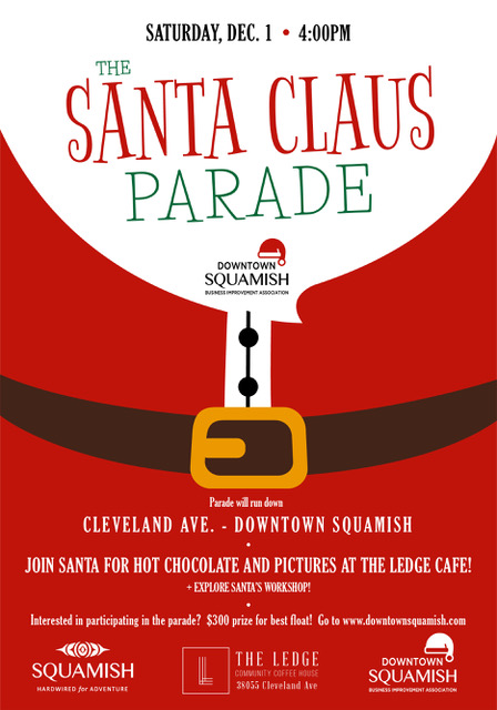 Santa Claus Parade - Downtown Squamish BIA